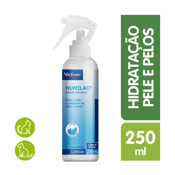 Humilac Soluçao Dermatologica 250ml - Casa Brasil Pet Center | Tudo ...