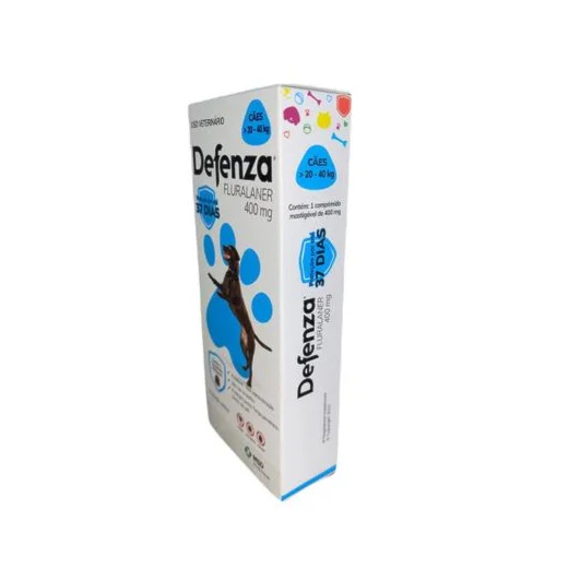 Defenza Cães 20 a 40kg 400mg - Casa Brasil Pet Center | Tudo para seu PET