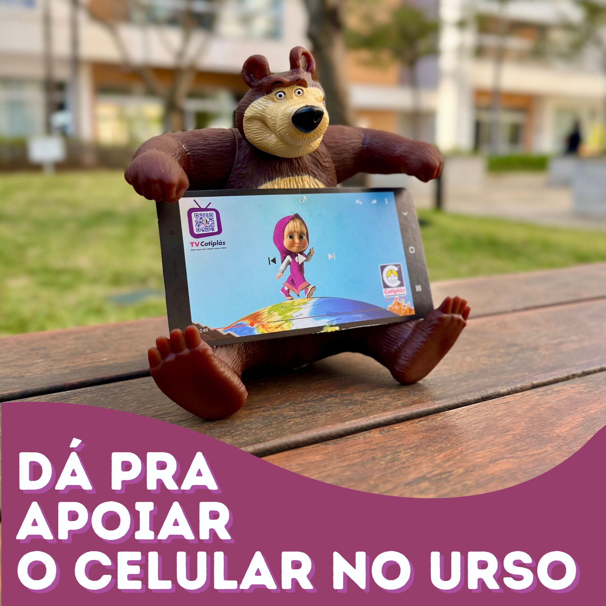 Urso da Masha - Boneco de Vinil Articulado e Original | JoyToys ...