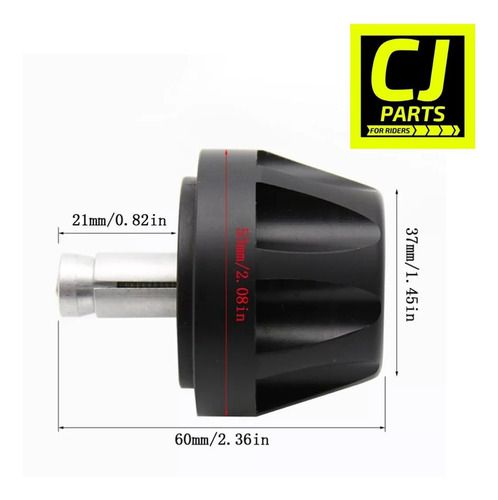 Slider Protetor Do Cardã Bmw R1200 1250gs Gs1250 - CJ Parts For Riders