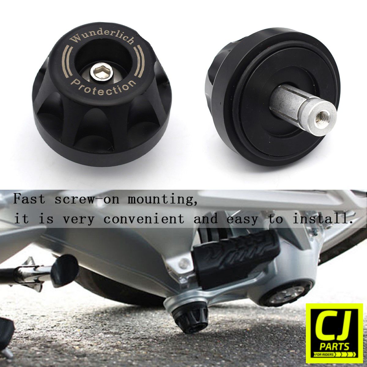 Slider Protetor Do Cardã Bmw R1200 1250gs Gs1250 Wunderlich - CJ Parts ...