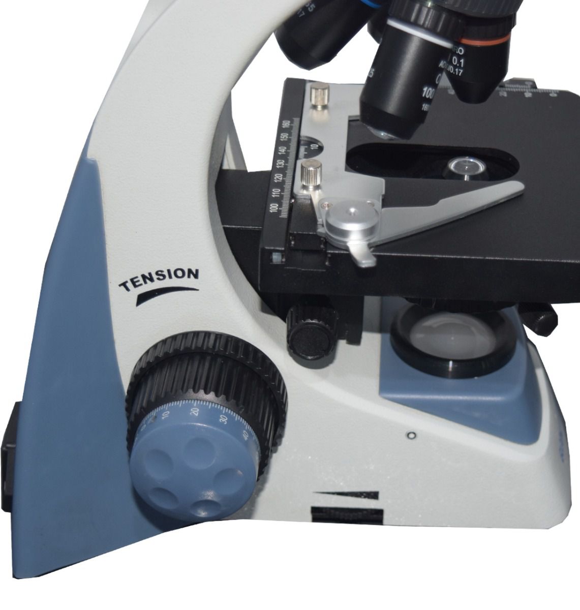 Microscopio Binocular Otica Finita Acromatico Led Aumento 2000x ...