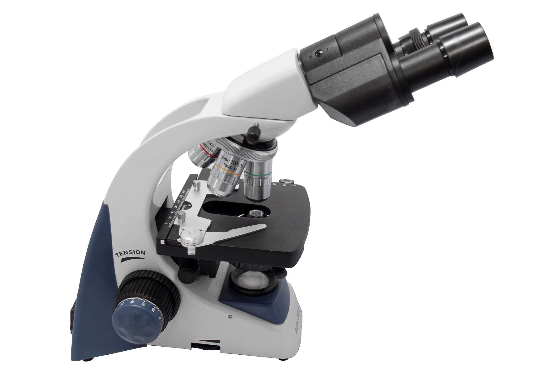 Microscópio - Biológico Binocular de Ótica Finita Planacromático LED 3W ...