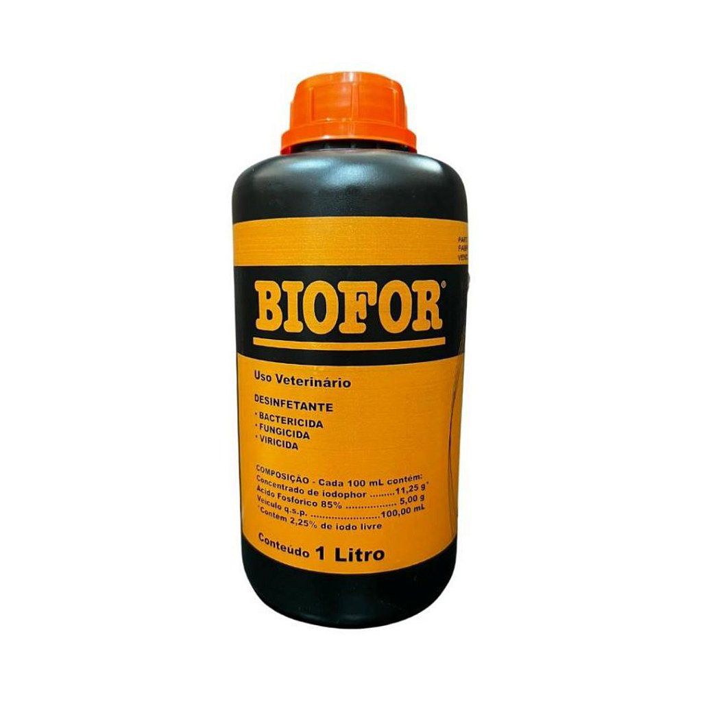 Biofor 1 Lt - Chemitec - Kajavet Farmácia Veterinária