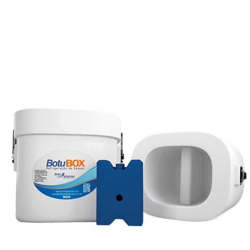 BotuBox Transporte de Sêmen - Botupharma - Kajavet Farmácia Veterinária