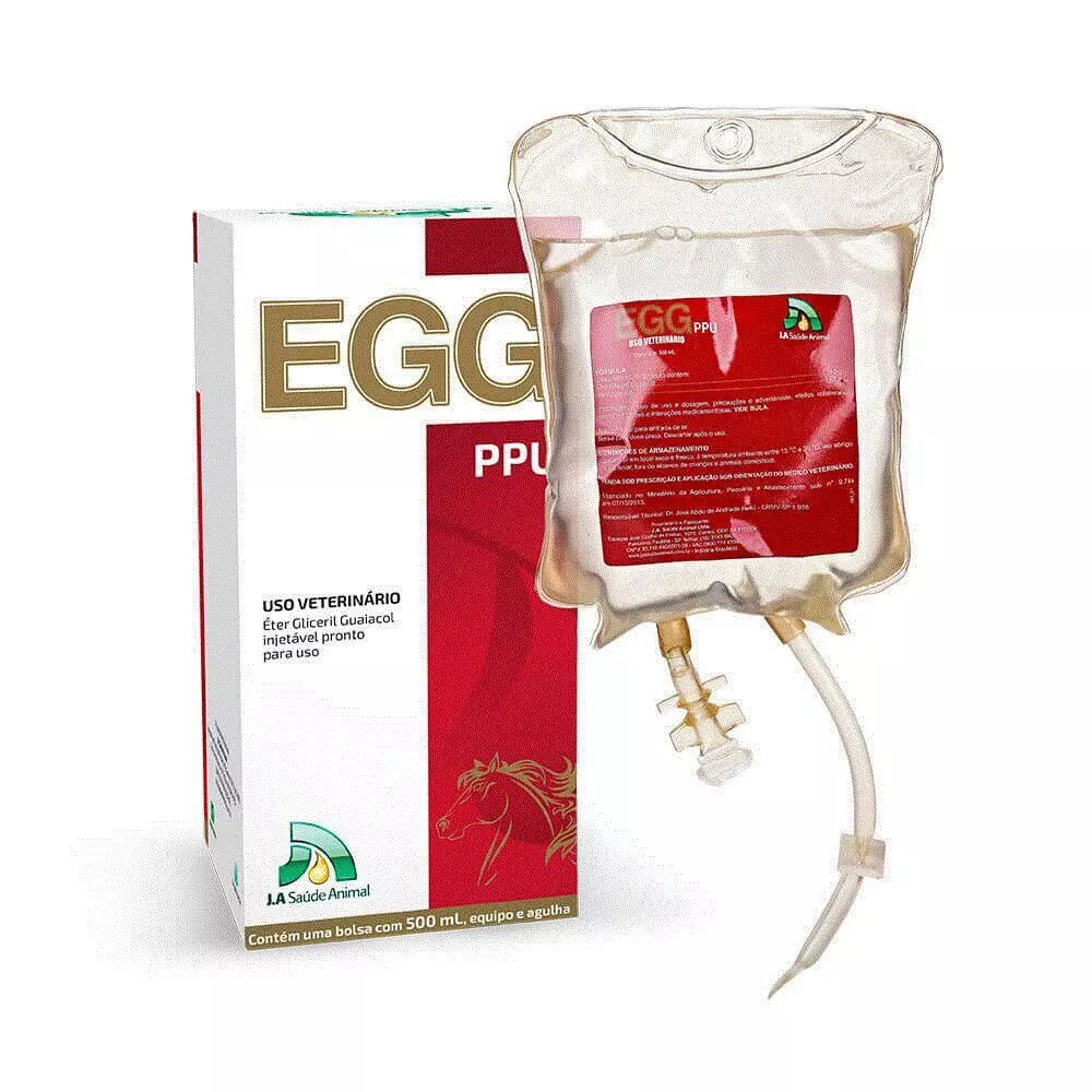 Egg PPU 10% 500 mL - J. A. Saúde Animal - Kajavet Farmácia Veterinária