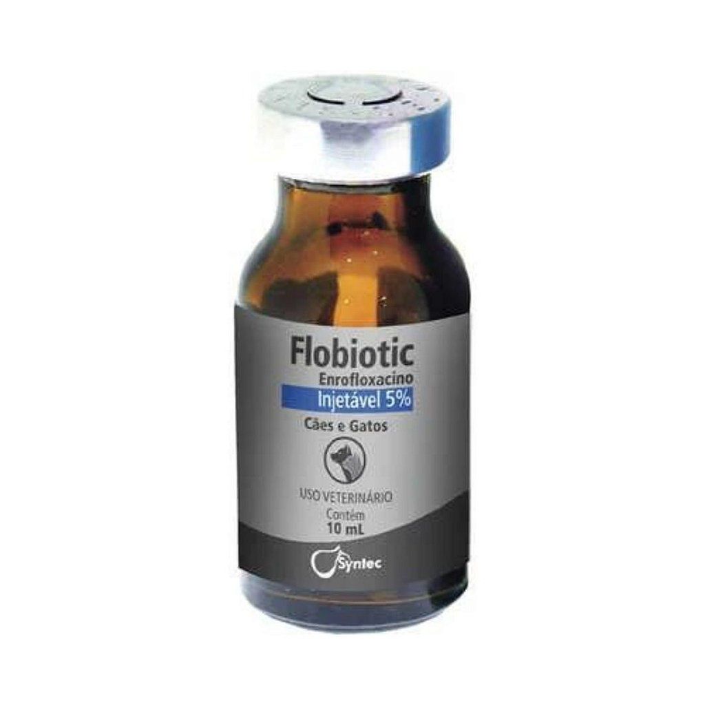 Flobiotic 5% 10 mL - Syntec - Kajavet Farmácia Veterinária