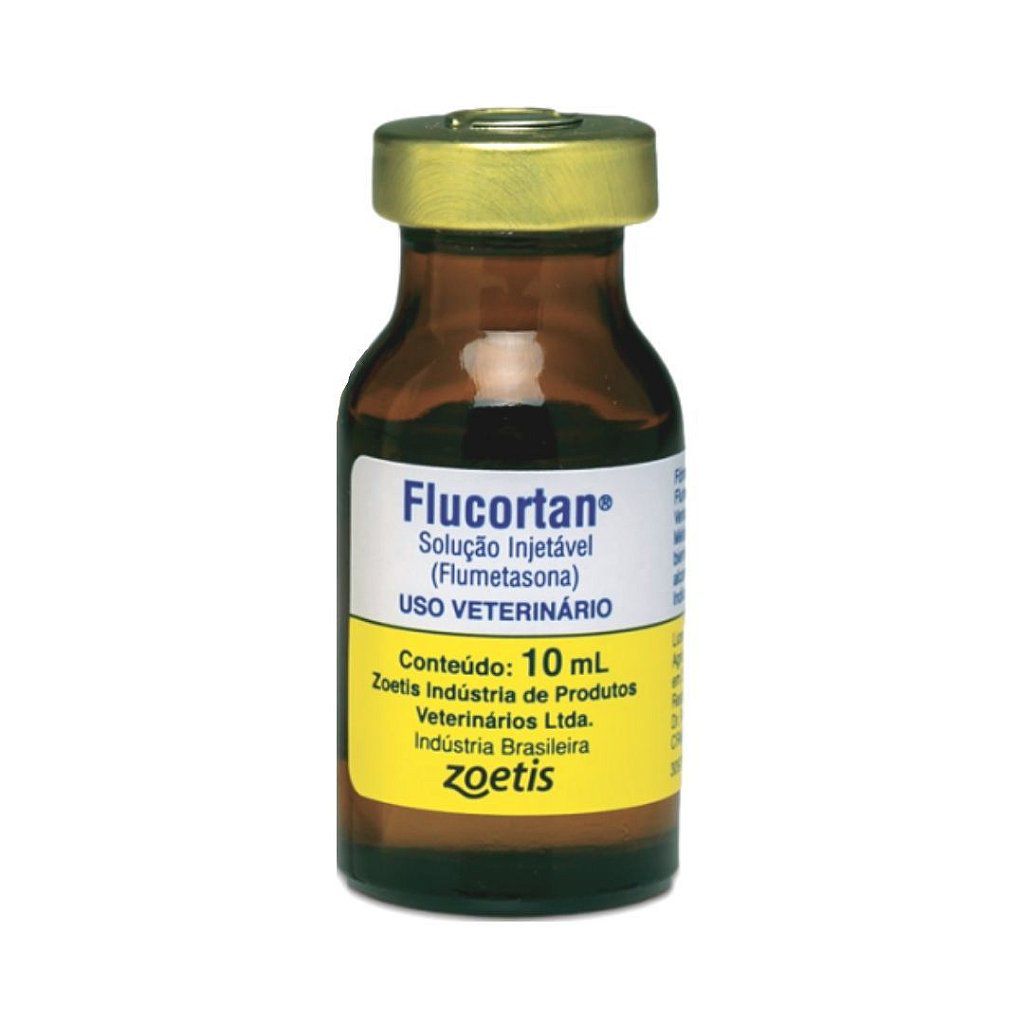 Flucortan 10 mL - Zoetis - Kajavet Farmácia Veterinária