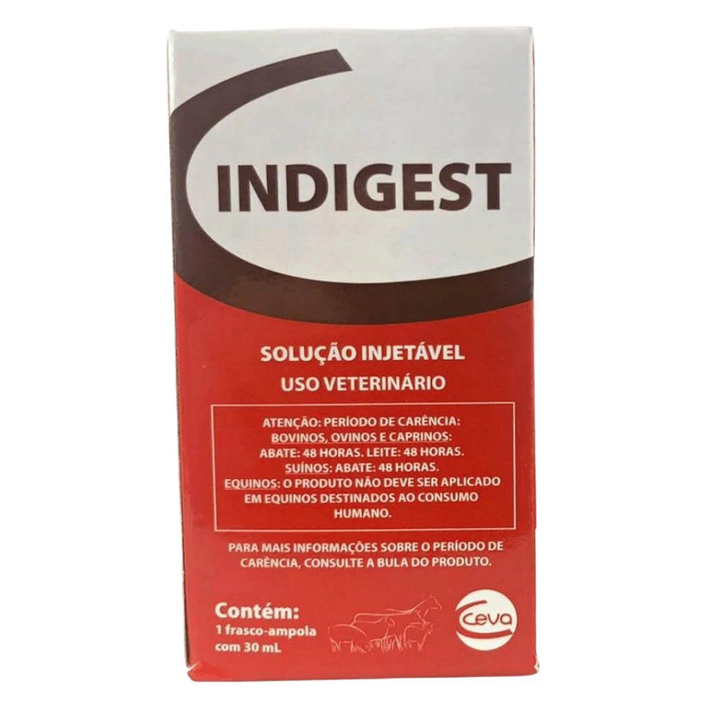 Indigest 30 mL - Ceva - Kajavet Farmácia Veterinária
