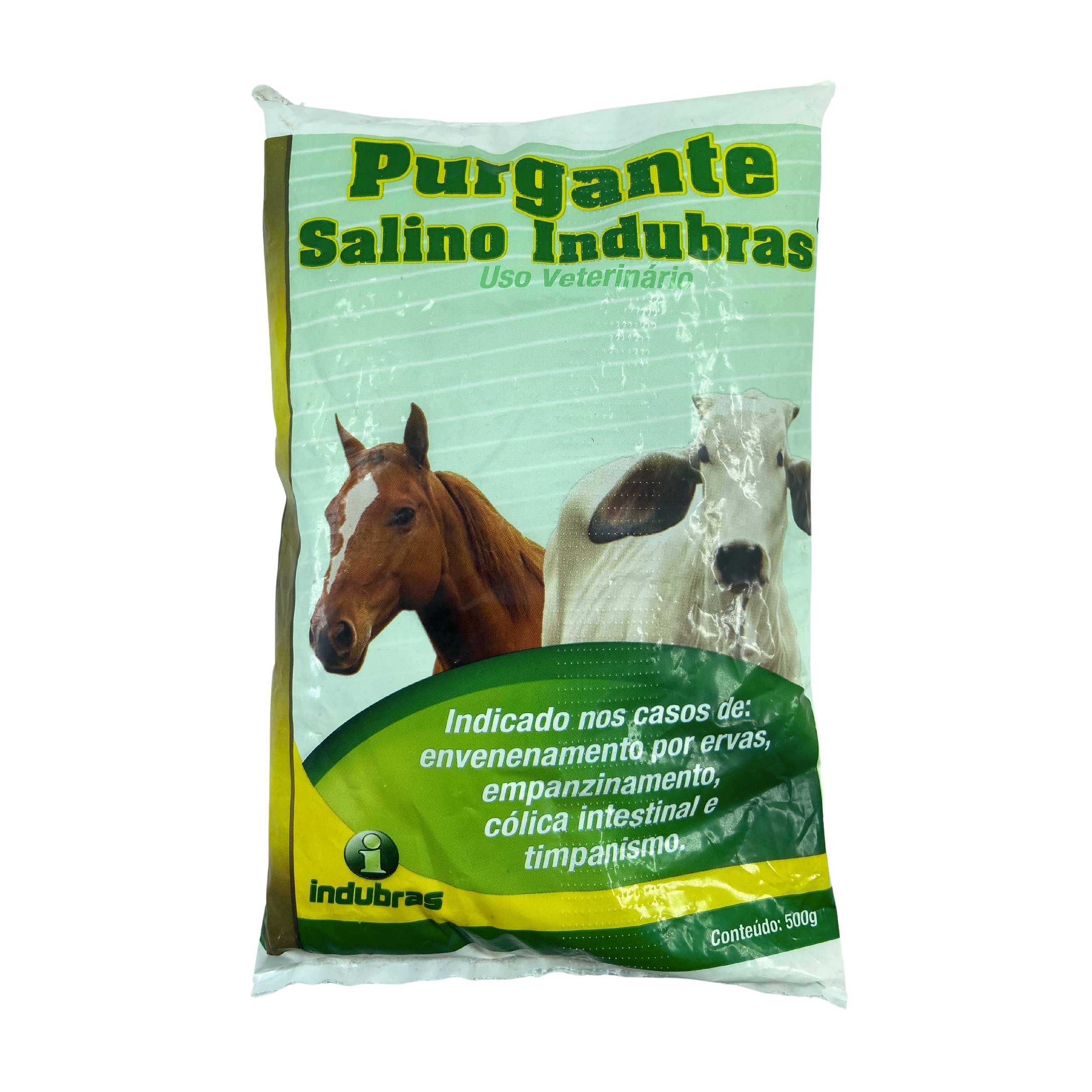 Purgante Salino 500 Gr - Indubras - Kajavet Farmácia Veterinária