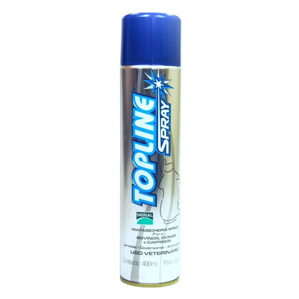 Topline Spray 400 mL - Merial - Kajavet Farmácia Veterinária