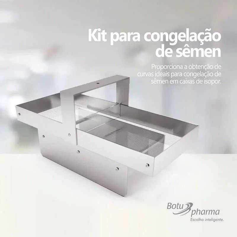 Kit Para Congelamento de Sêmen - Botupharma - Kajavet Farmácia Veterinária