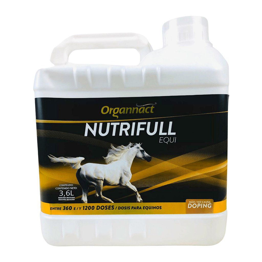 Nutrifull Equi 3,6 Lts - Organnact - Kajavet Farmácia Veterinária
