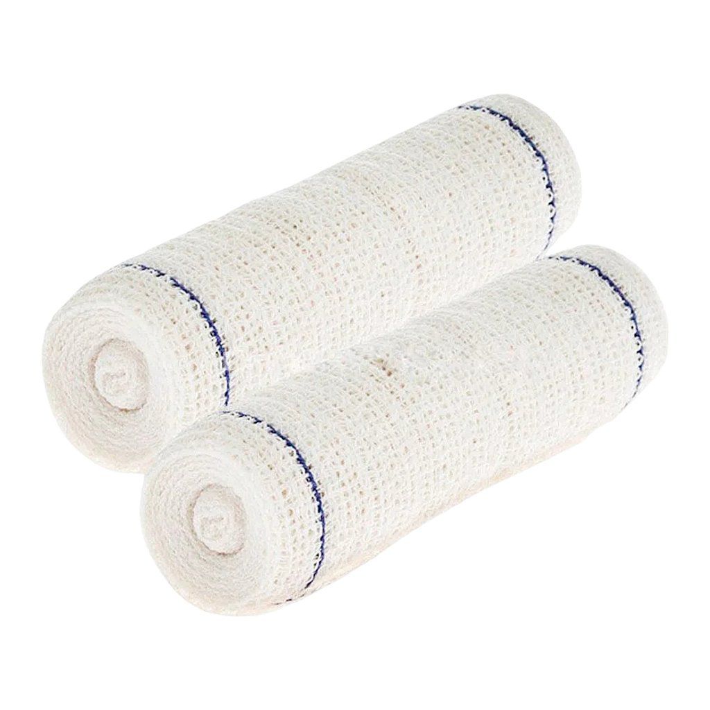 Atadura De Crepe 8 cm x 1,8 m 13 Fios com 12 Unidades - Gazetex - Kajavet Farmácia Veterinária