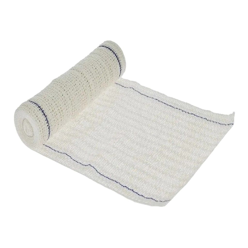 Atadura De Crepe 15 cm x 1,8 m 13 Fios com 12 Unidades - Texmed - Kajavet Farmácia Veterinária