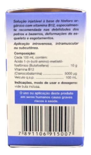 Catosal B12 20 mL - Bayer - Kajavet Farmácia Veterinária