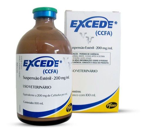 Excede 200 Mg 100 mL - Zoetis - Kajavet Farmácia Veterinária