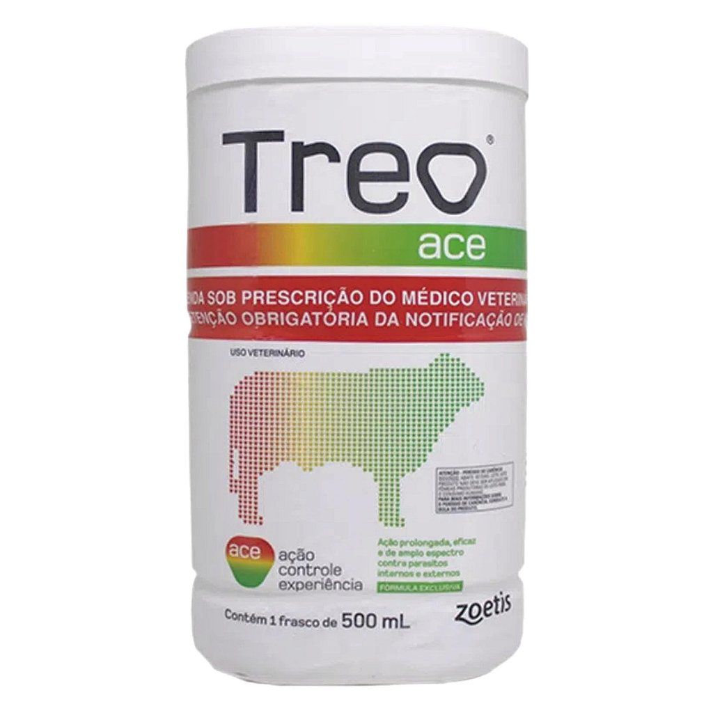 Treo Ace 3,5% 500 mL - Zoetis - Kajavet Farmácia Veterinária