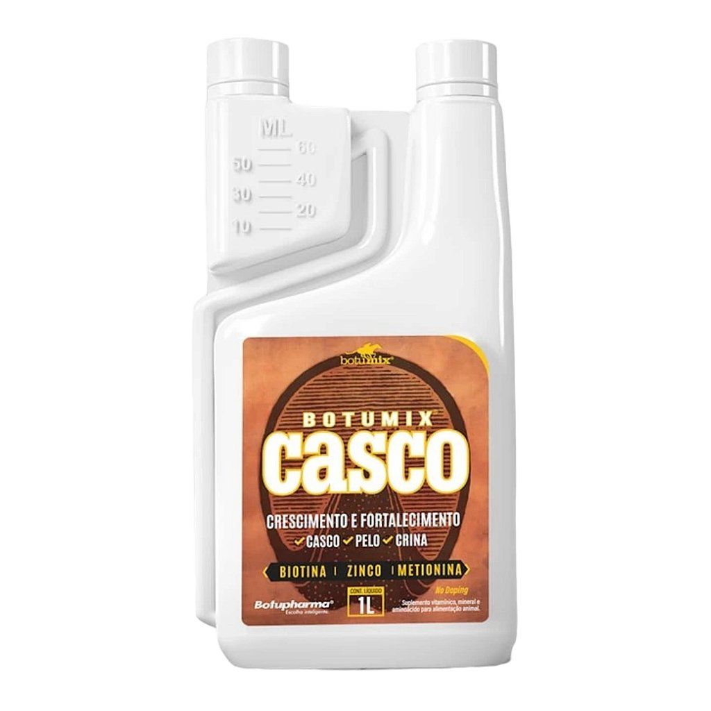 Botumix Casco 1 Lt - Botupharma - Kajavet Farmácia Veterinária