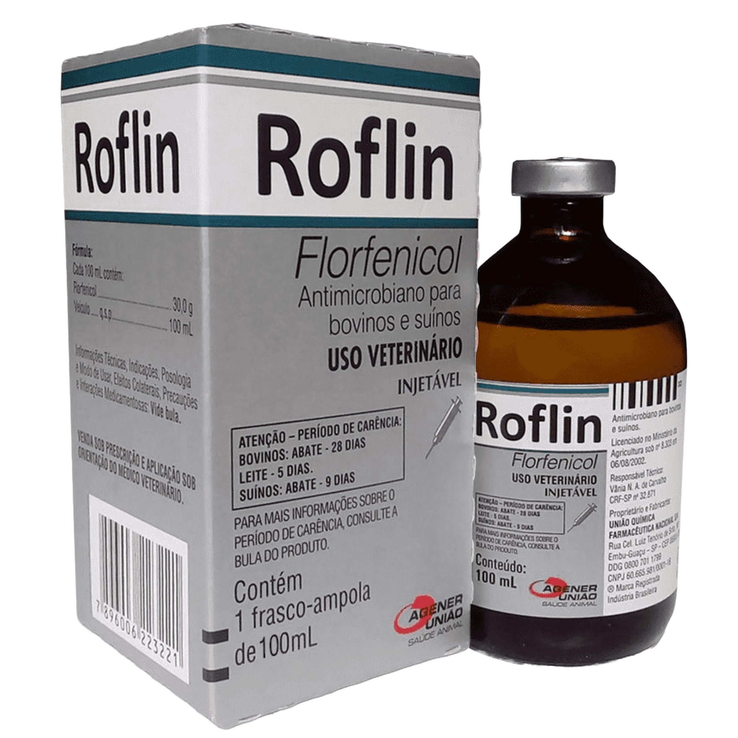 Roflin 100 mL - Agener União - Kajavet Farmácia Veterinária