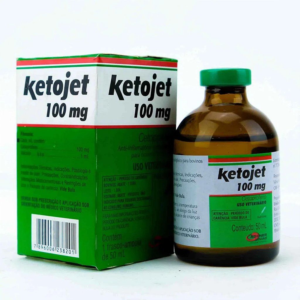 Ketojet 50 mL - Agener União - Kajavet Farmácia Veterinária