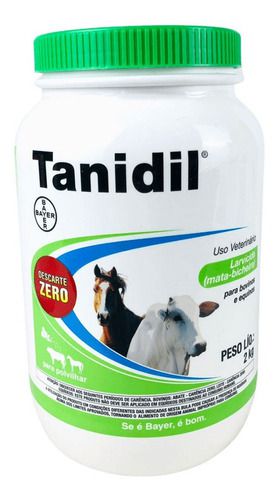 Tanidil Pó 2 Kg - Bayer - Kajavet Farmácia Veterinária
