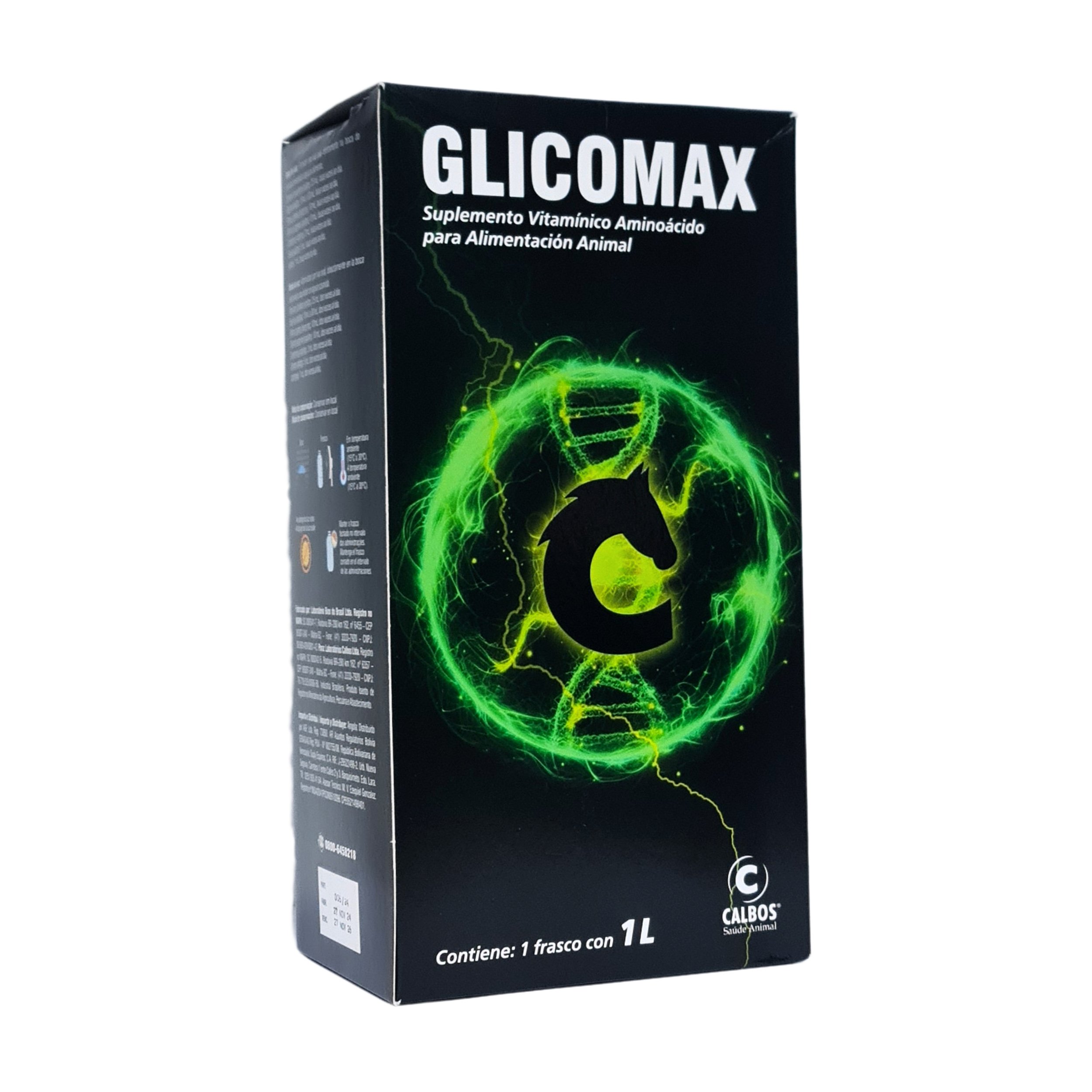 Glicomax 1 Lt - Calbos - Kajavet Farmácia Veterinária
