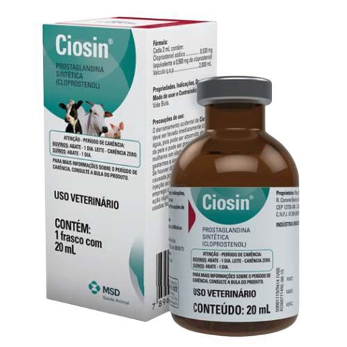 Ciosin 20 mL - Msd - Kajavet Farmácia Veterinária