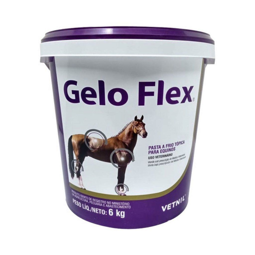Gelo Flex 6 kg - Vetnil - Kajavet Farmácia Veterinária