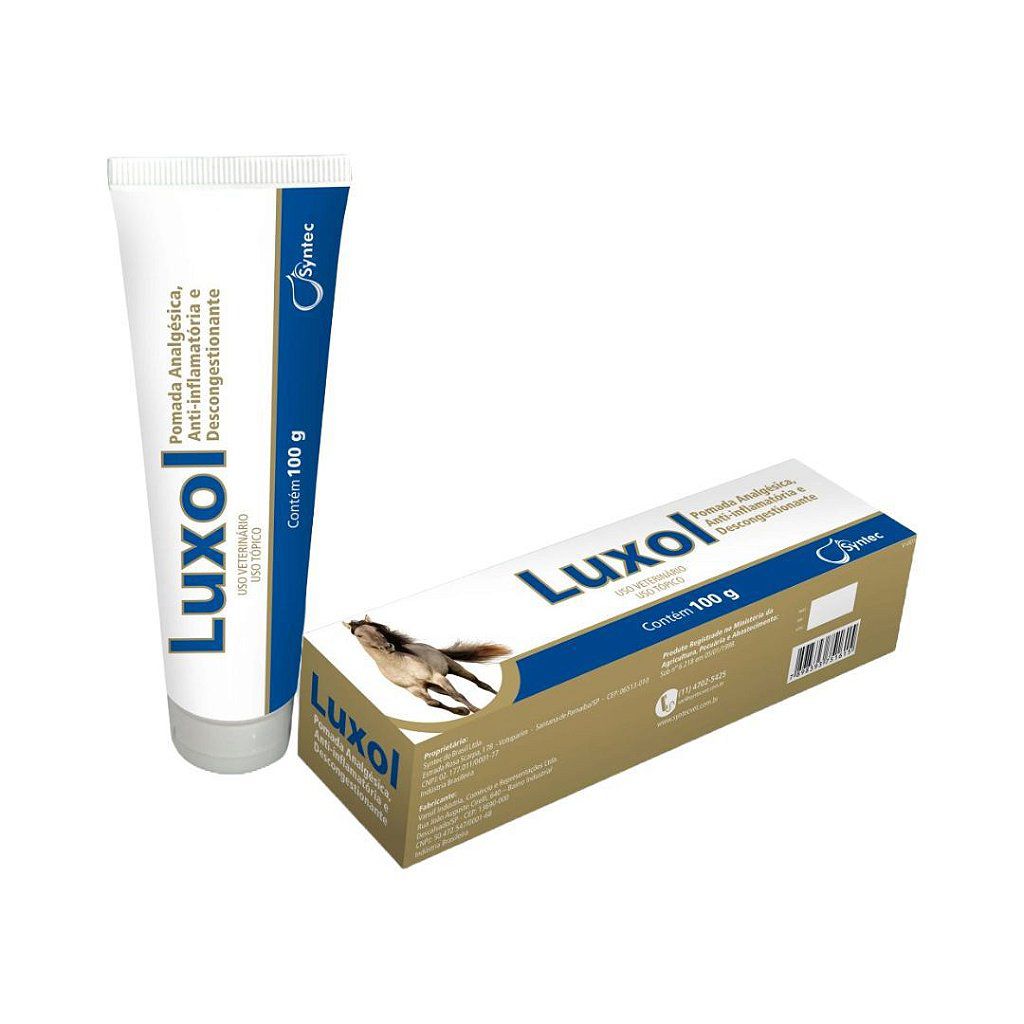 Luxol 100 Gr - Syntec - Kajavet Farmácia Veterinária