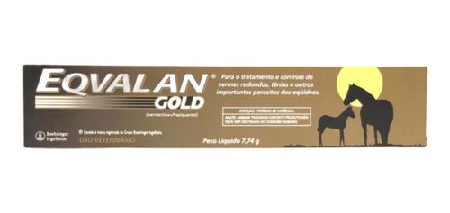 Eqvalan Gold 7,74 Gr - Boehringer Ingelheim - Kajavet Farmácia Veterinária