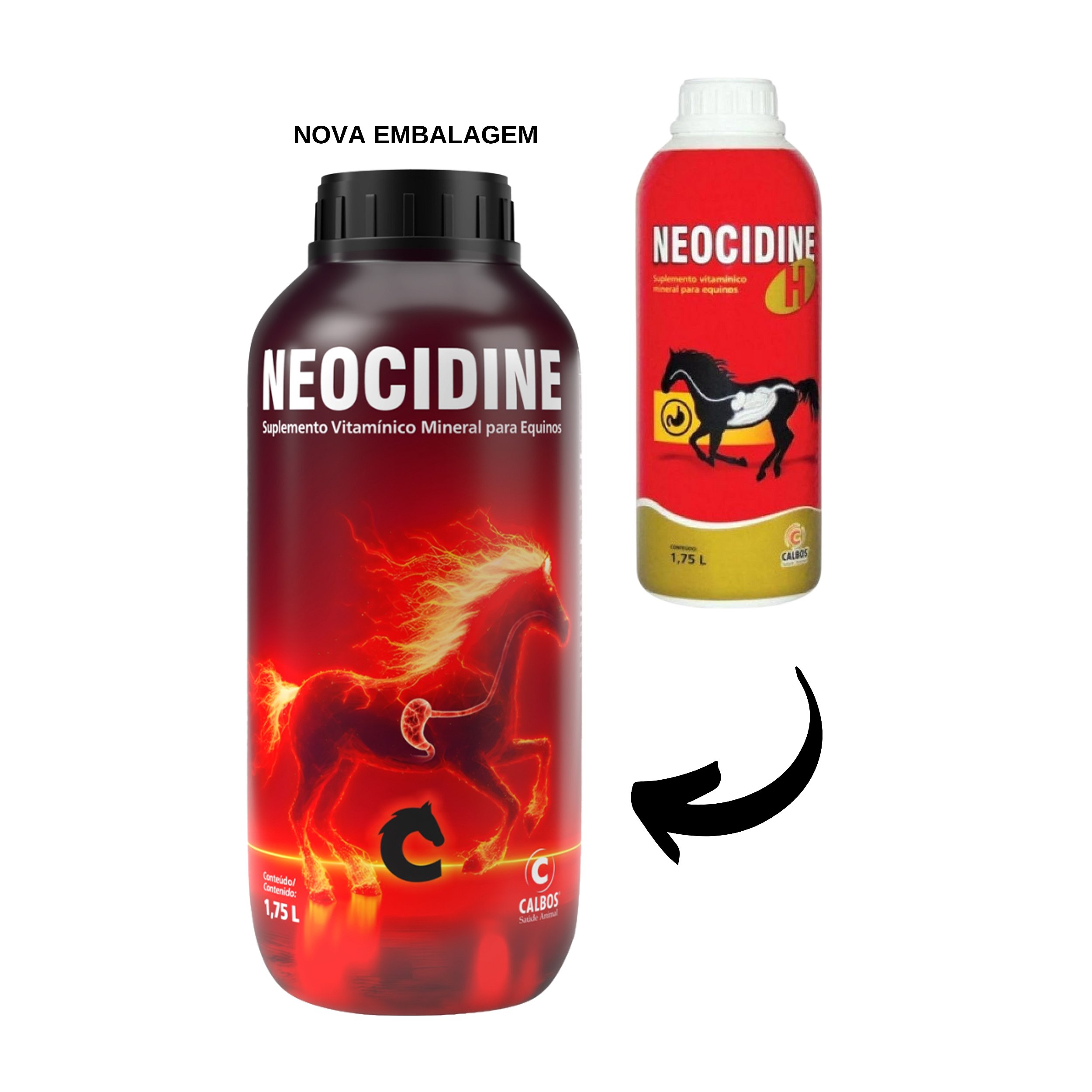 Neocidine H 1,75 Lt - Calbos - Kajavet Farmácia Veterinária