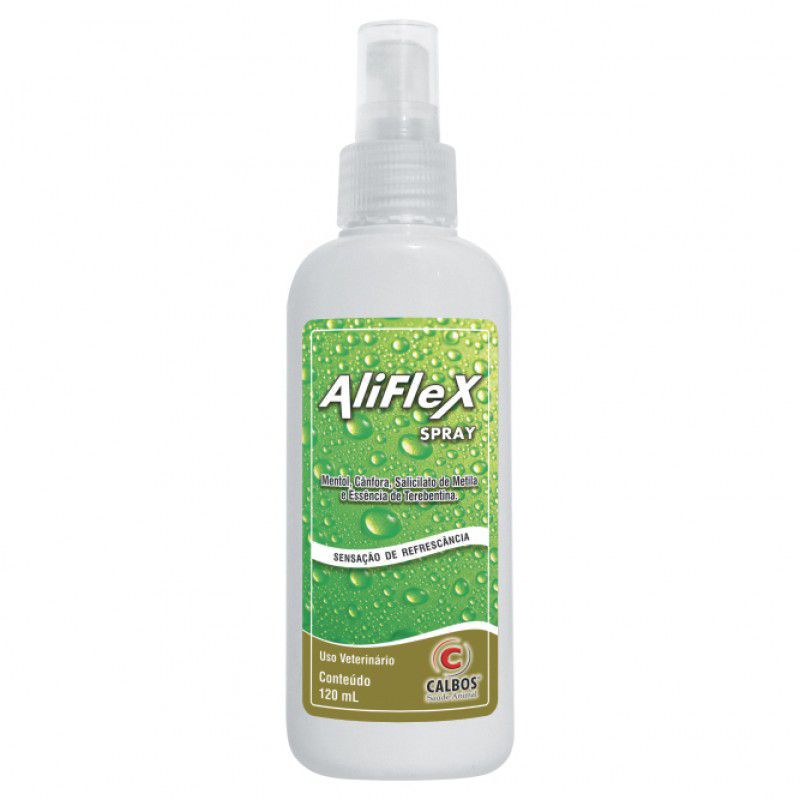 Aliflex Spray 120 mL - Calbos - Kajavet Farmácia Veterinária