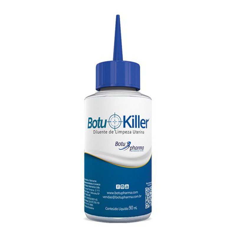 BotuKiller 90 mL - Botupharma - Kajavet Farmácia Veterinária