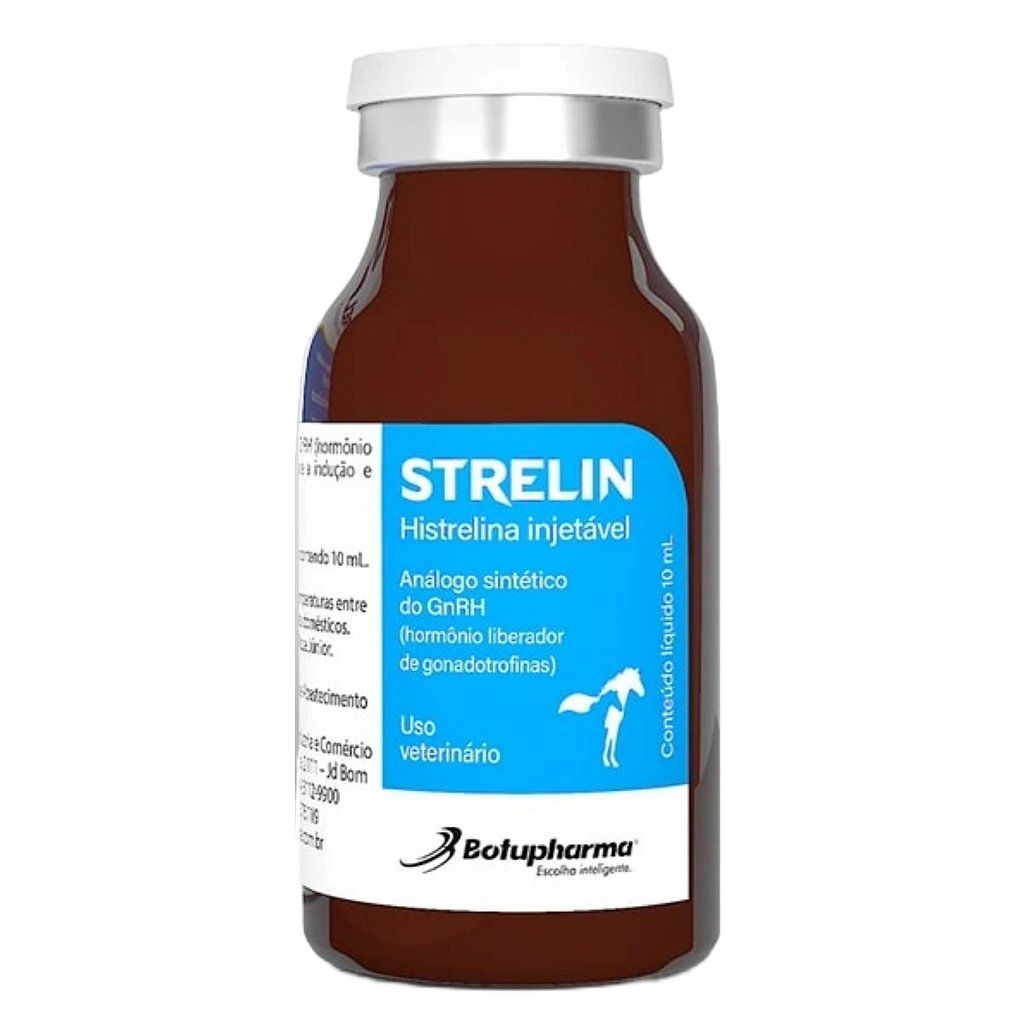 Strelin 10 mL - Botupharma - Kajavet Farmácia Veterinária