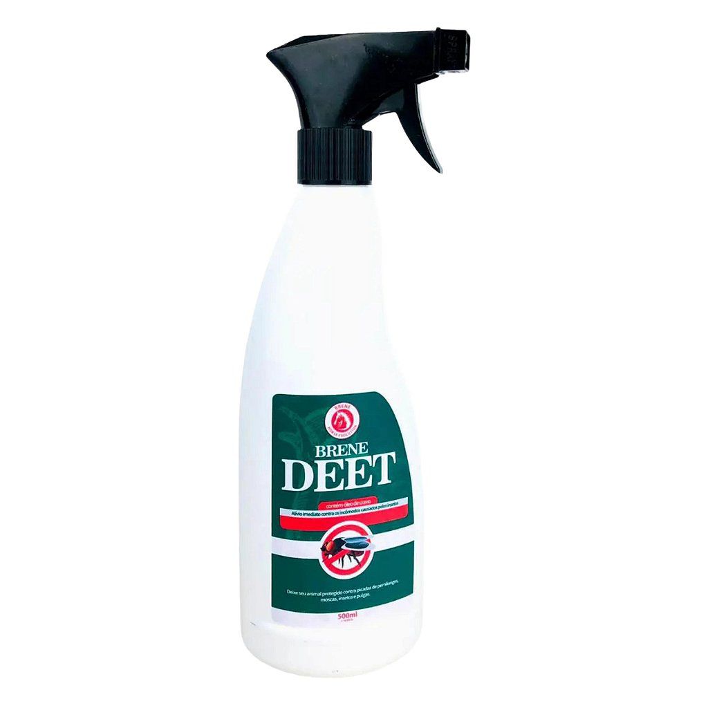 Brene Deet Spray 500 mL - Brene Horse - Kajavet Farmácia Veterinária