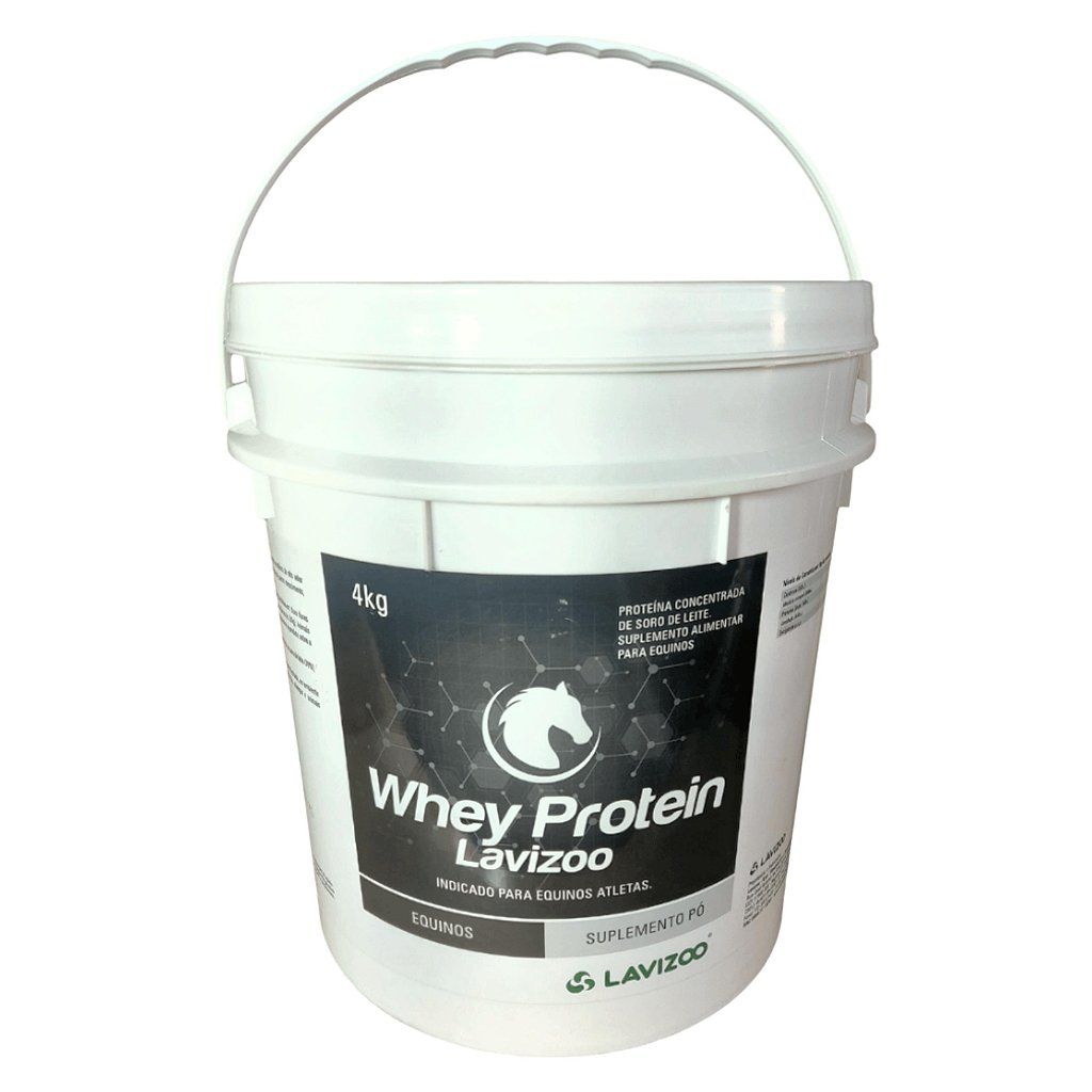 Whey Protein 4 Kg - Lavizoo - Kajavet Farmácia Veterinária