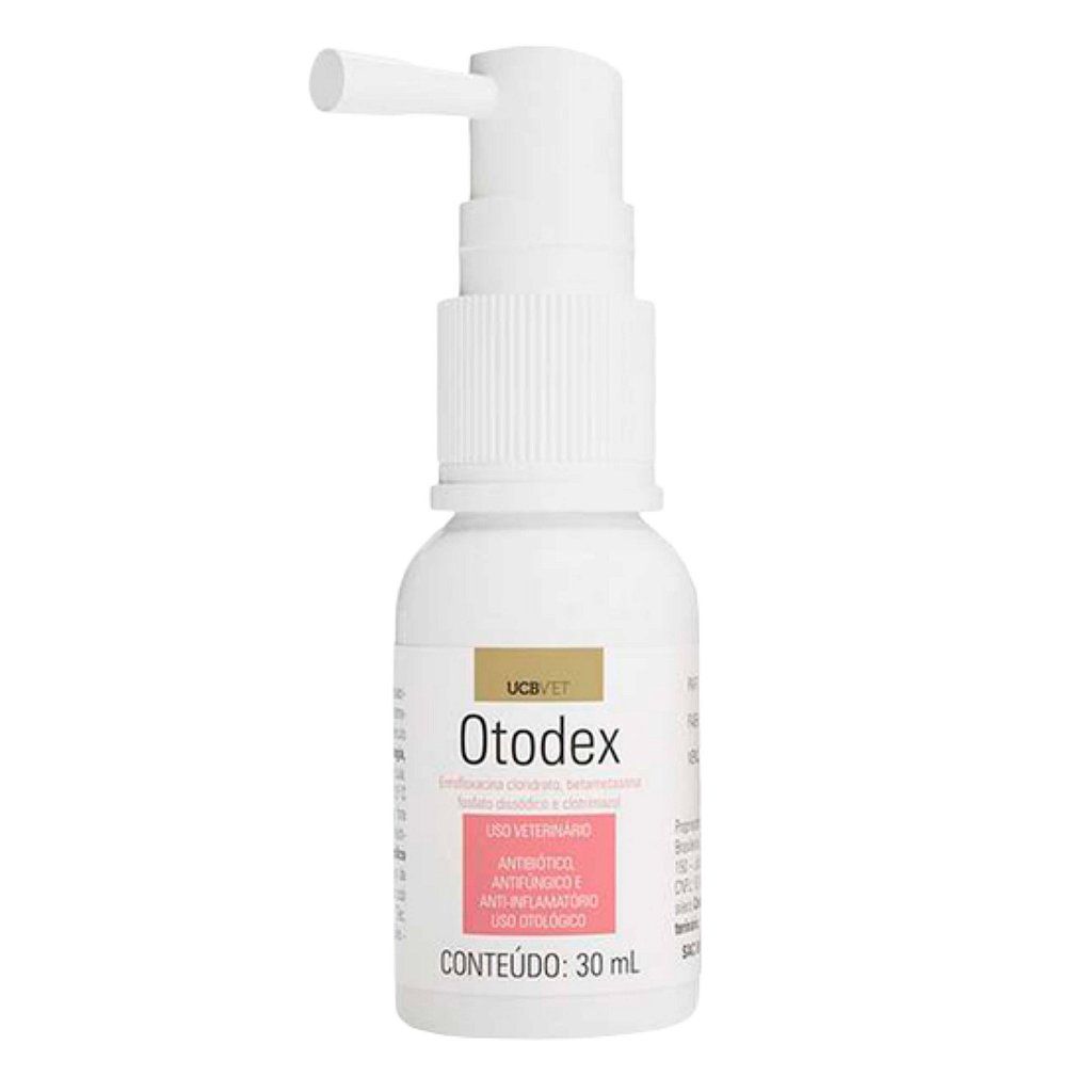 Otodex 30 mL - UCBVet - Kajavet Farmácia Veterinária