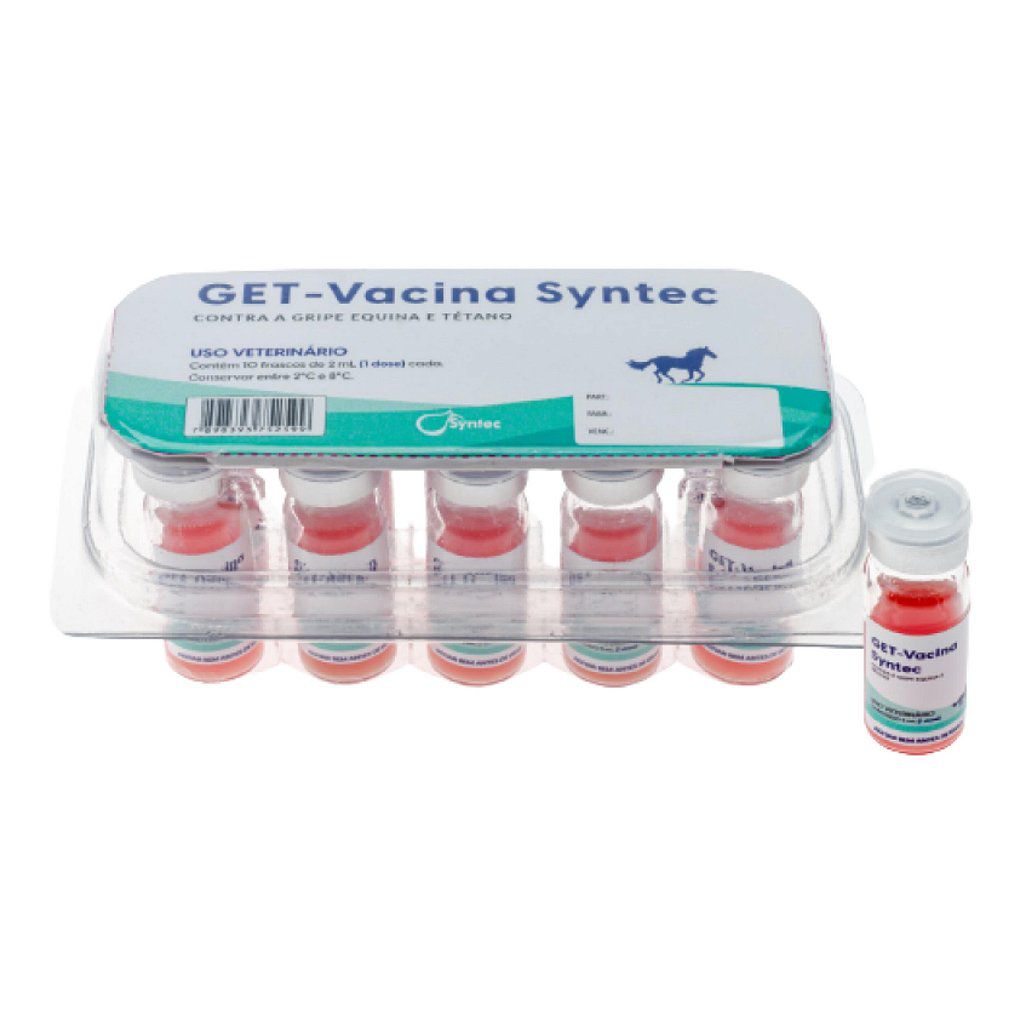 Get-Vacina 2 mL - Syntec - Kajavet Farmácia Veterinária