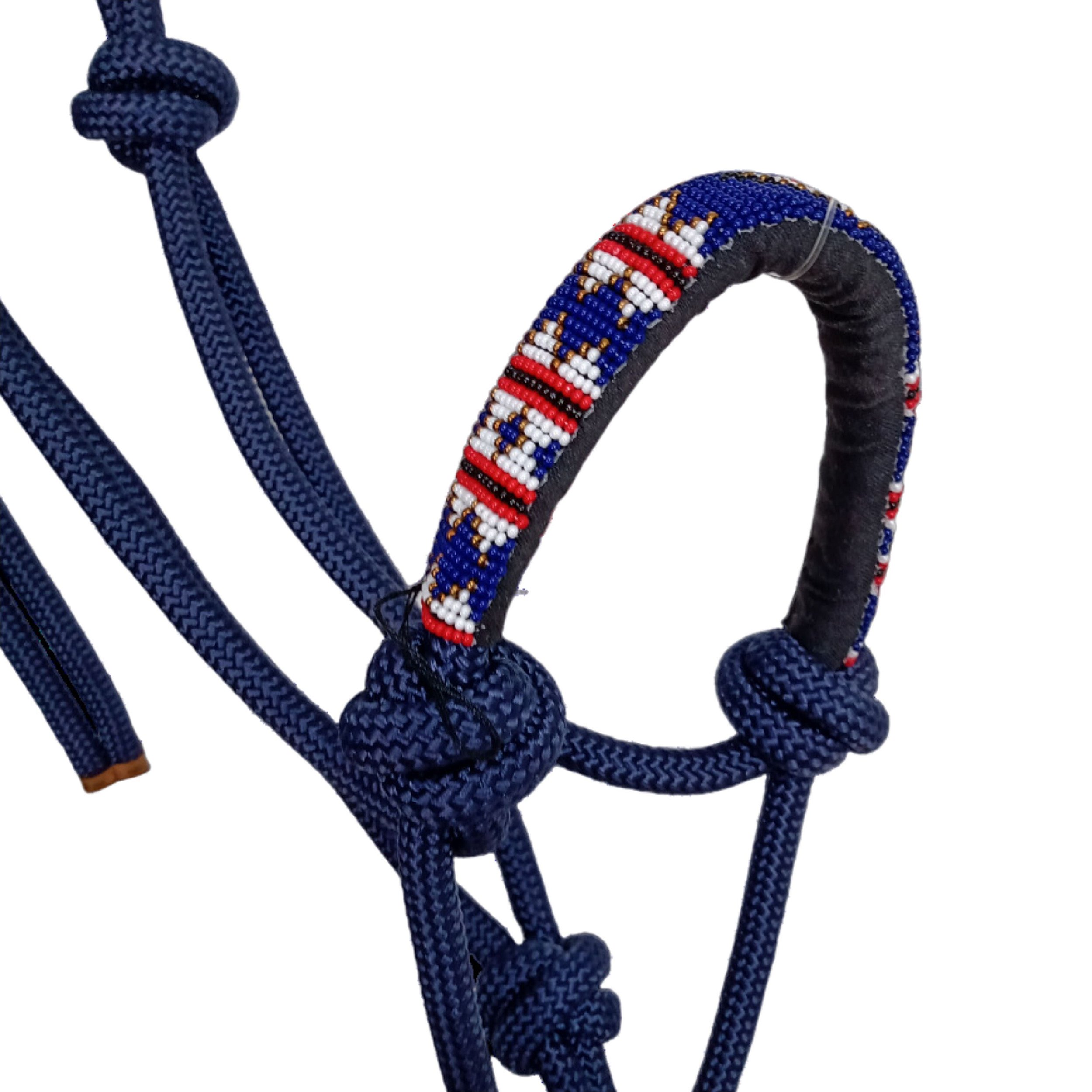 Cabresto Miçangas Com Cabo Cor Azul Marinho - Boots Horse - Kajavet ...