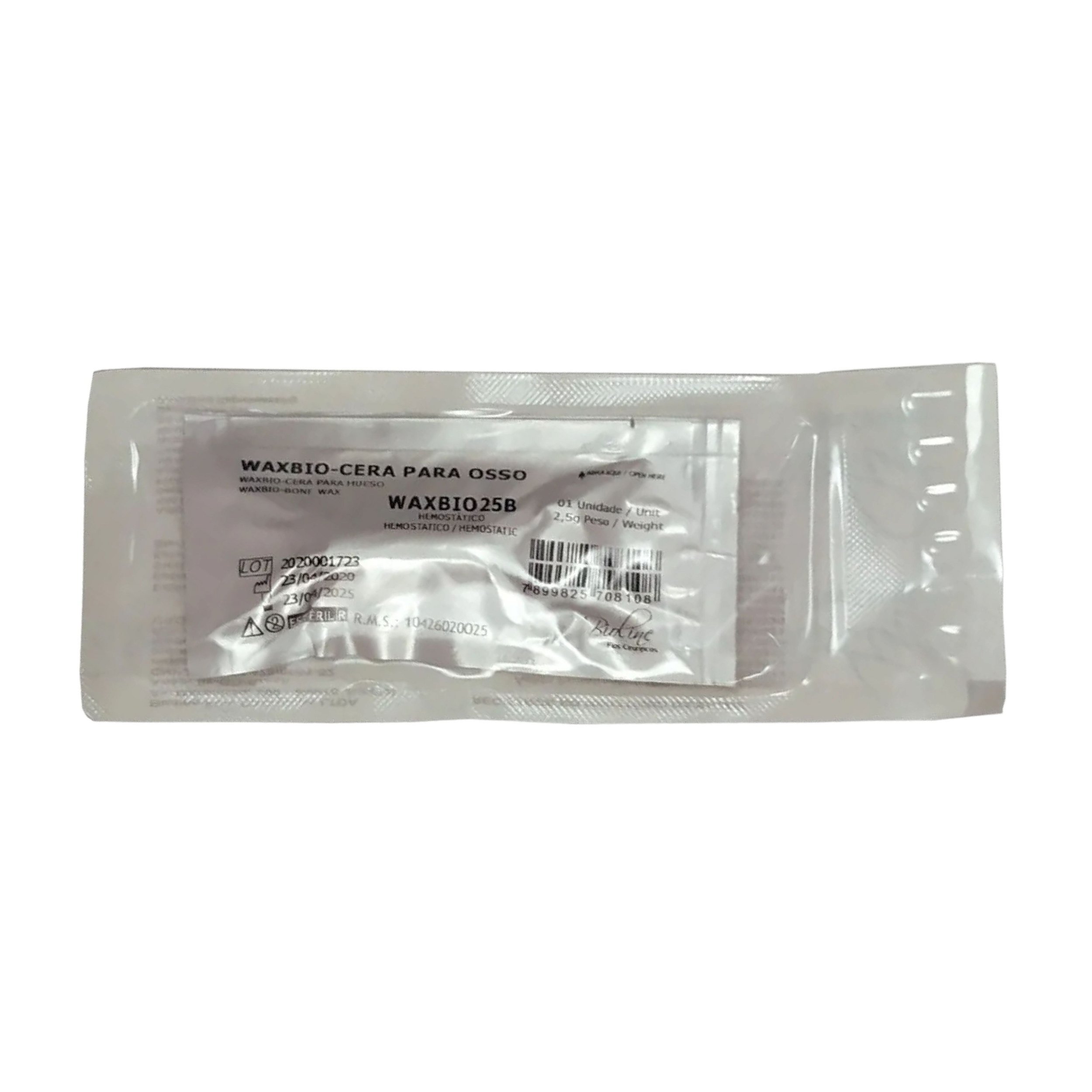 Waxbio Cera para Osso 2,5 Gr Unitário - Bioline - Kajavet Farmácia ...