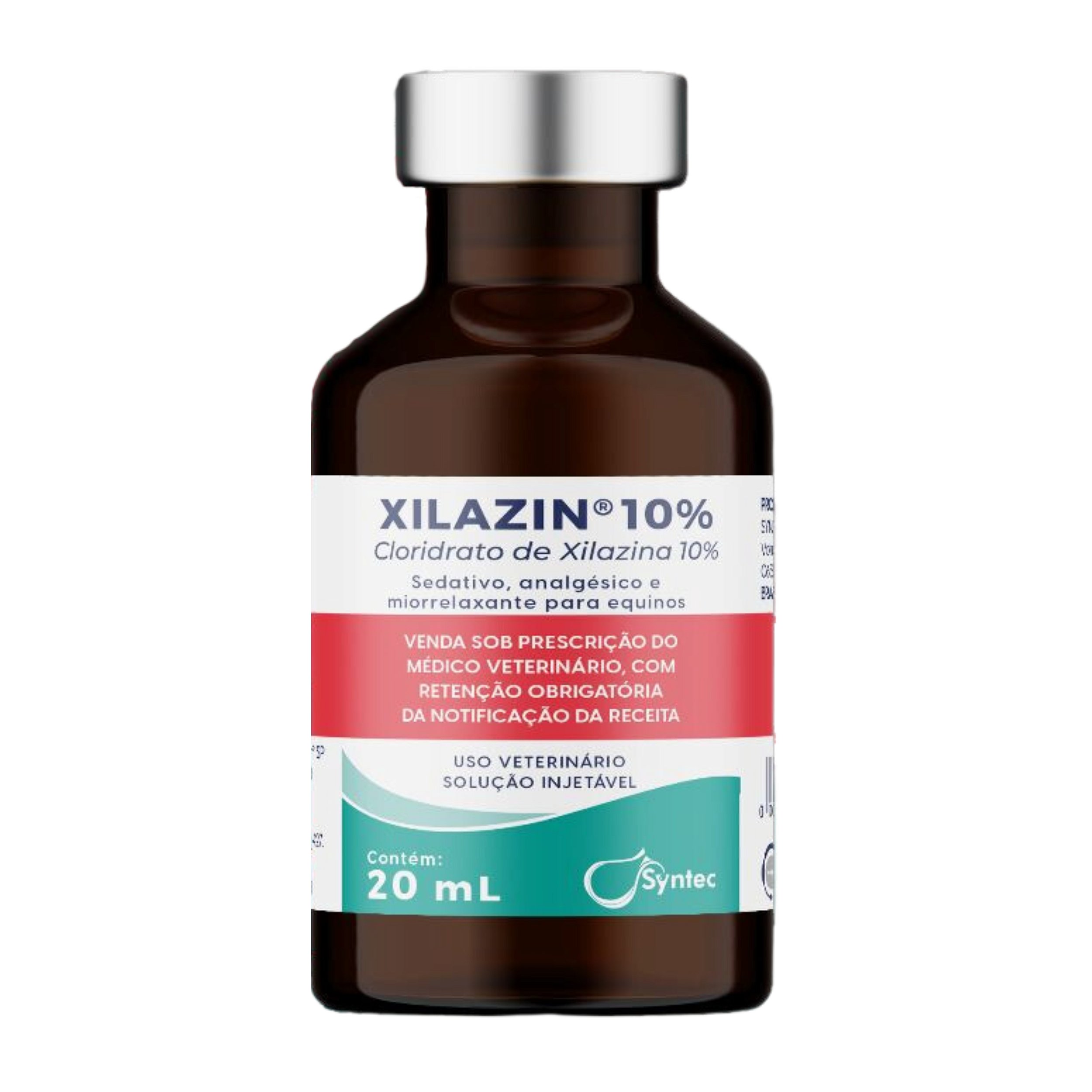 Xilazin (Xilazina) 10% 20 mL (Controlado) - Syntec - Kajavet Farmácia ...
