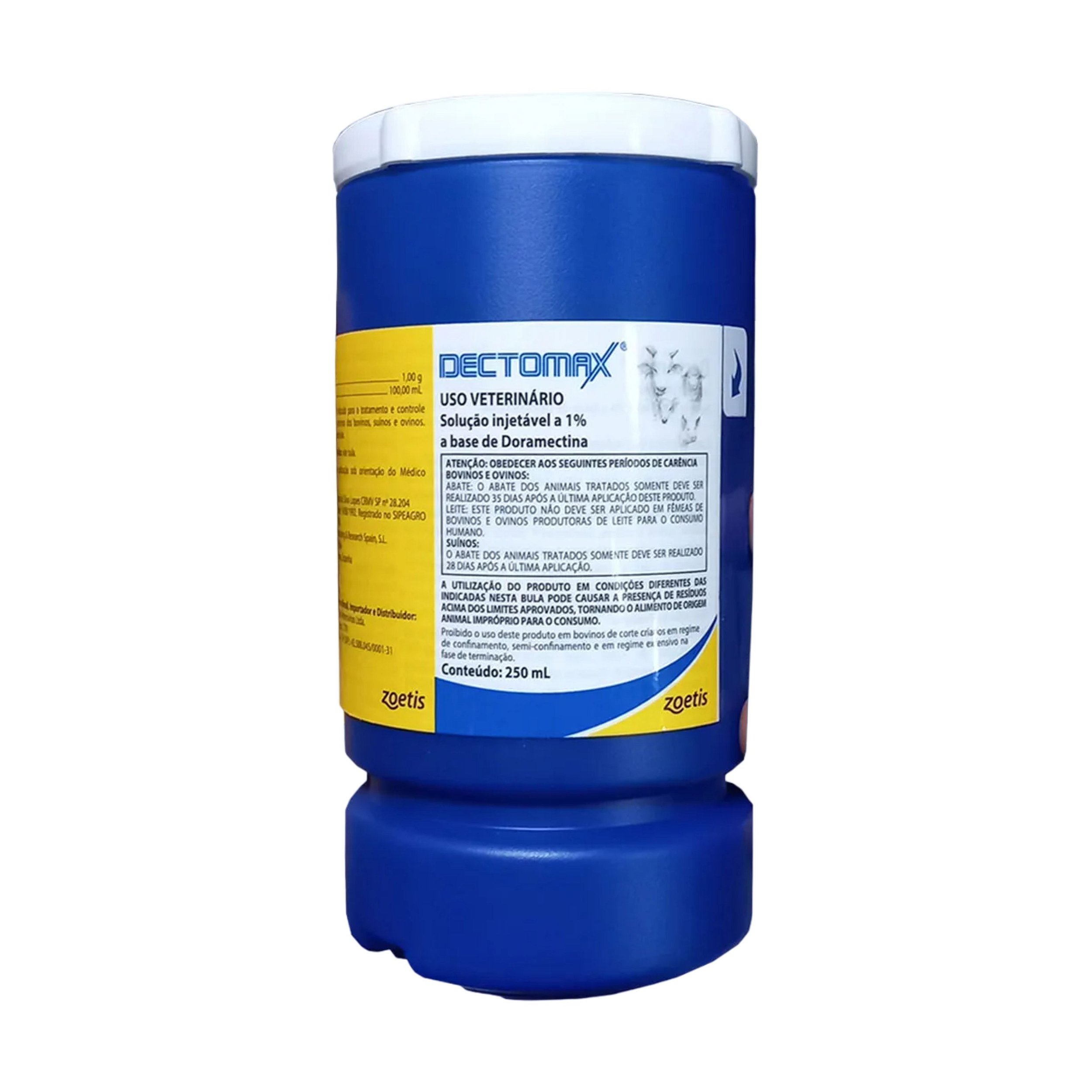 Dectomax 250 mL - Zoetis - Kajavet Farmácia Veterinária
