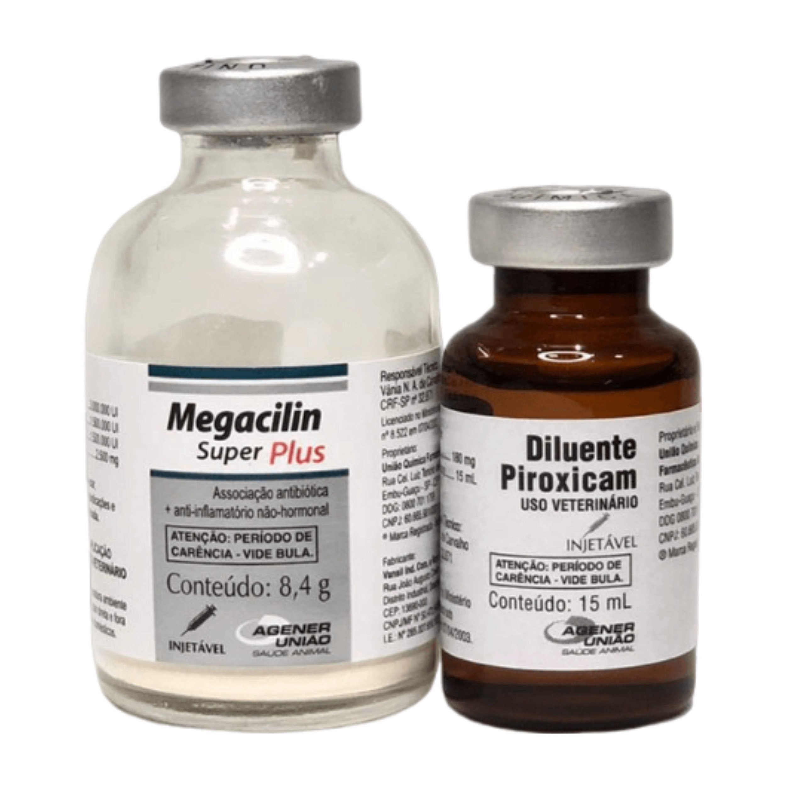 Megacilin Super Plus 15 mL - Agener União - Kajavet Farmácia Veterinária