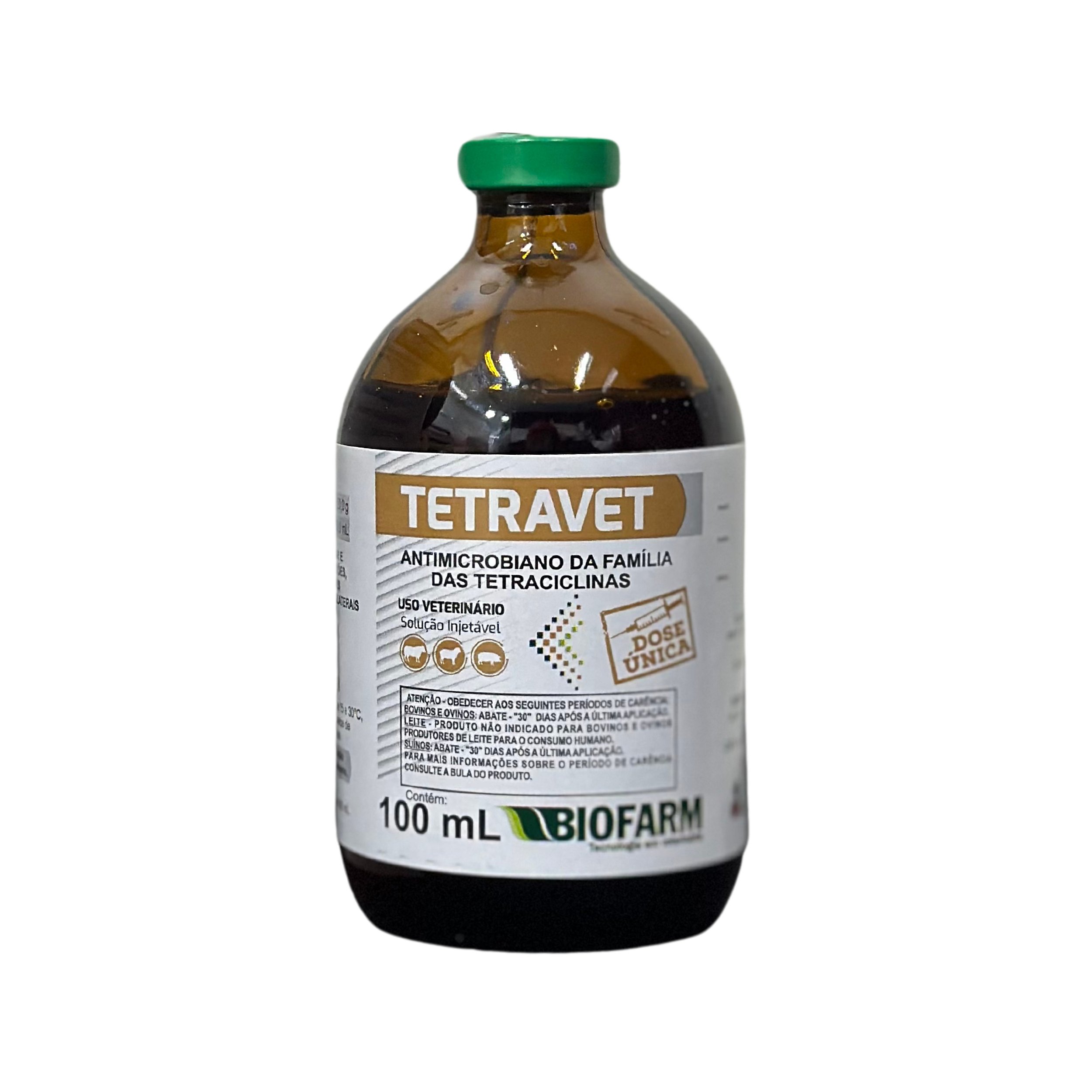 Tetravet 100 mL - Biofarm - Kajavet Farmácia Veterinária