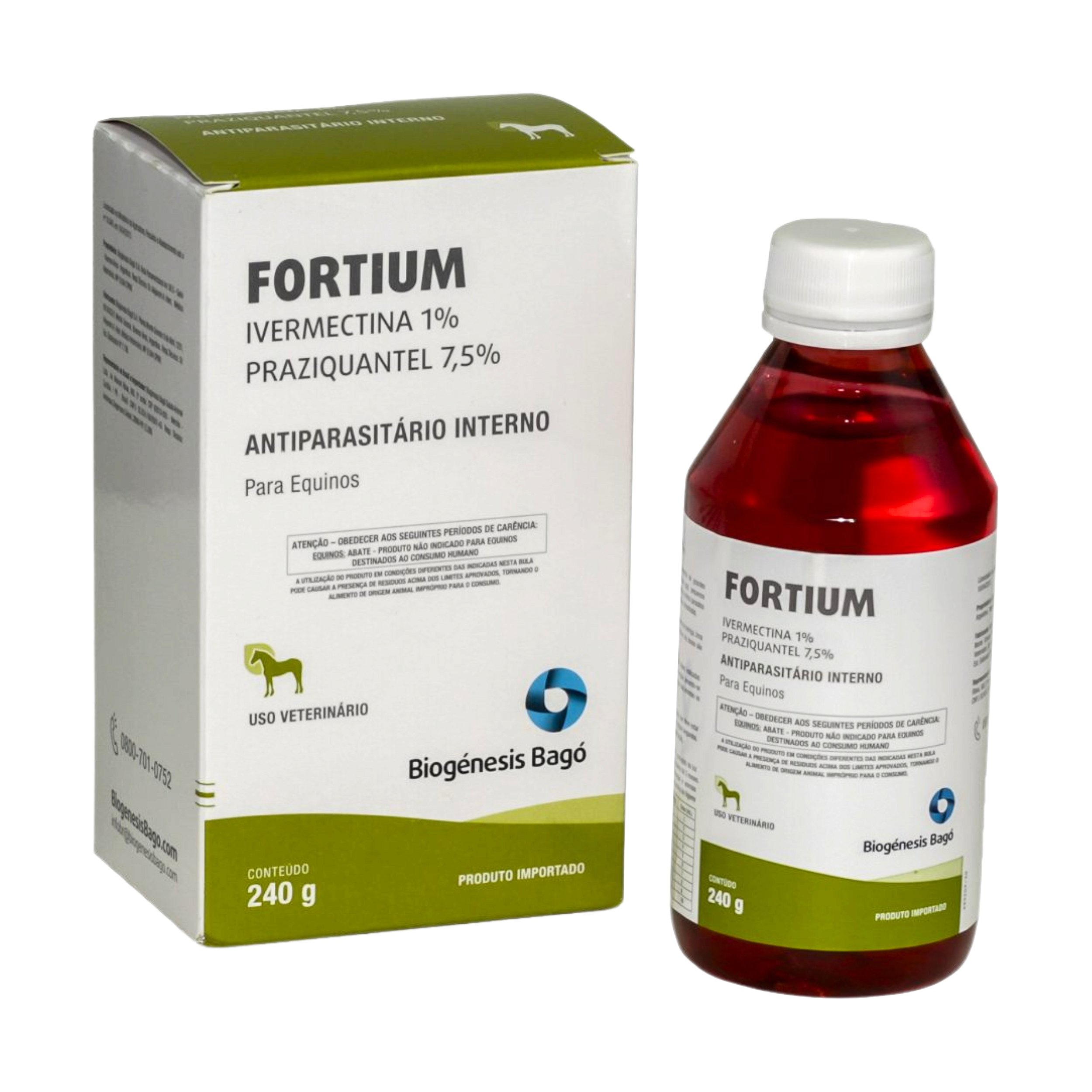 Fortium 240 Gr - Biogénesis Bagó - Kajavet Farmácia Veterinária