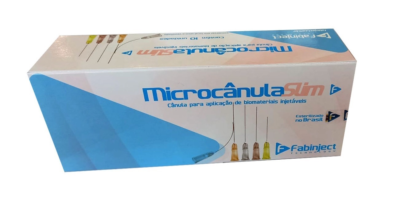 Microcânula slim preenchimento cx com 10 - Fabinject - Dental Caliari
