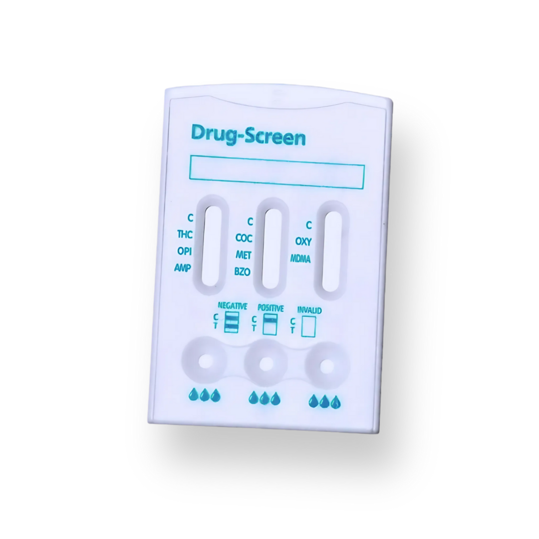 Teste Multidrogas 8 Drogas (Saliva) - Cx 10 Unid - Grupo América Saúde