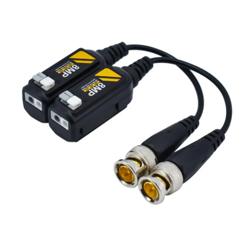 Conector Balun para Distância até 300Mts, BNC, 8MP, 4K - NECKERMANN ...