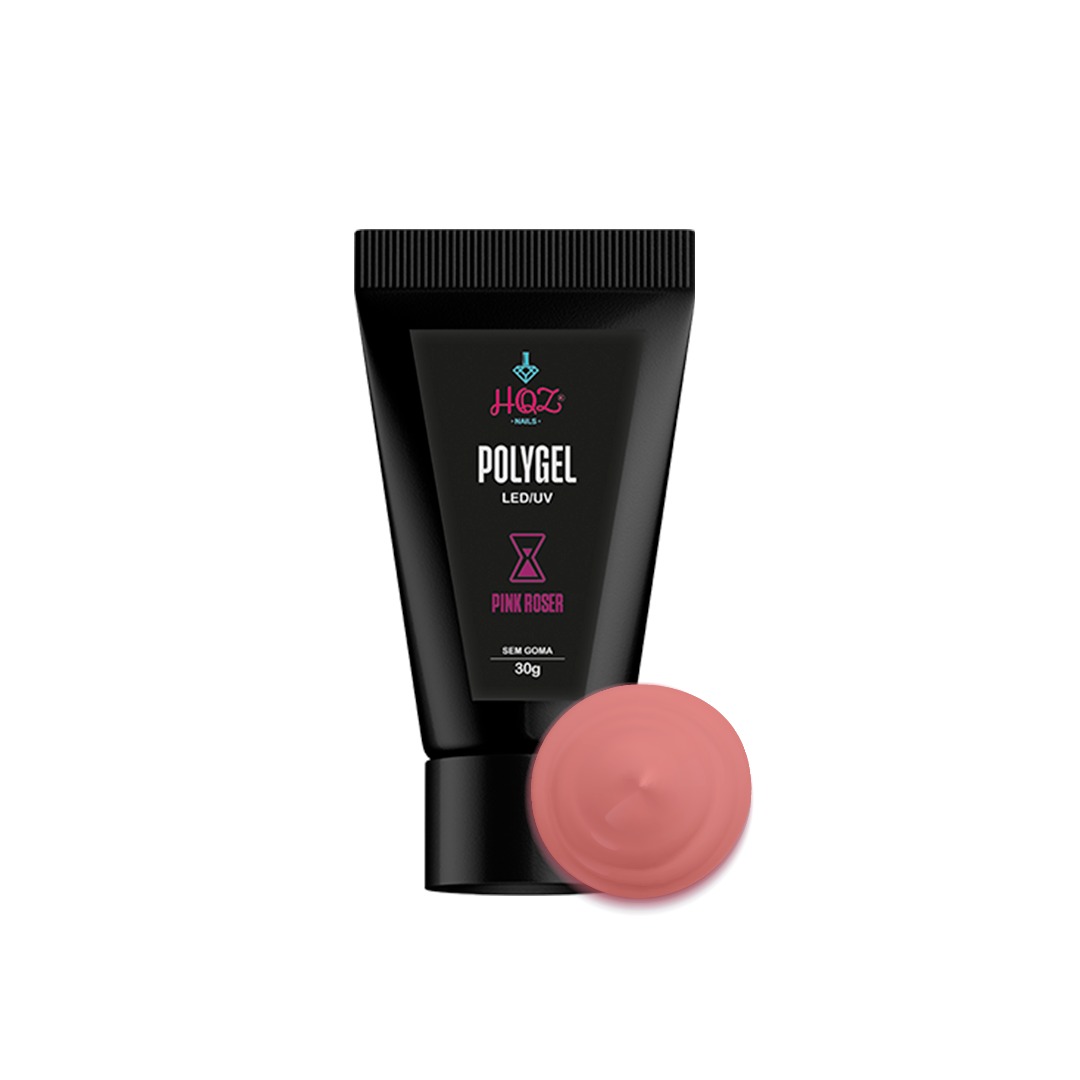 Polygel sem Goma 30g LED/UV - HQZ Nails - Atacado Meu Mundo Unhas